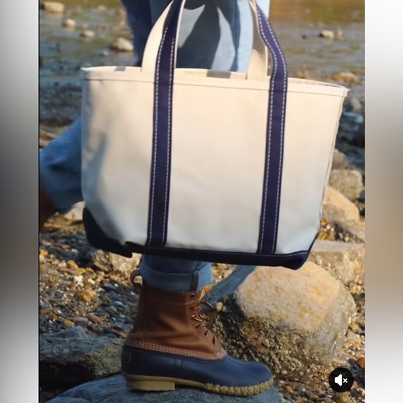 L.L. Bean | Bags | Vintage Ll Bean Original Boat And Tote Medium ...